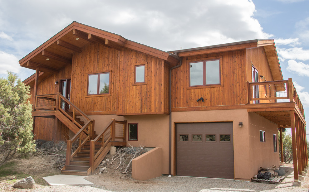 Sage Mountain House - Rustic - Exterior - Denver - by Cristee-Meade ...