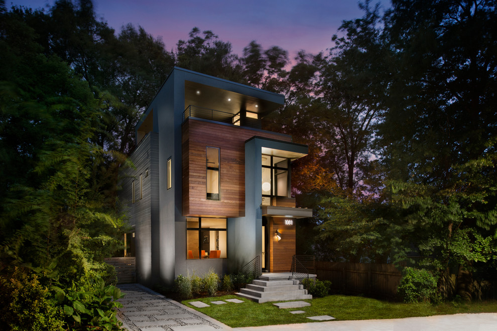 Sanders Modern - Modern - Exterior - Atlanta - by XMETRICAL, LLC | Houzz