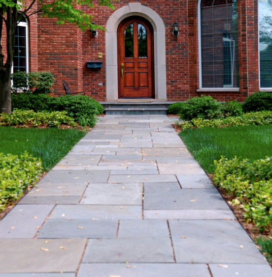 Sandstone Walkway - Traditional - Exterior - Orange County - by MSI | Houzz