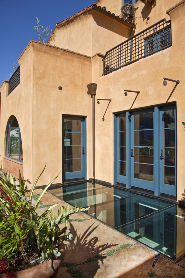 Santa Barbara Modern Spanish - Mediterranean - Exterior - Los Angeles ...