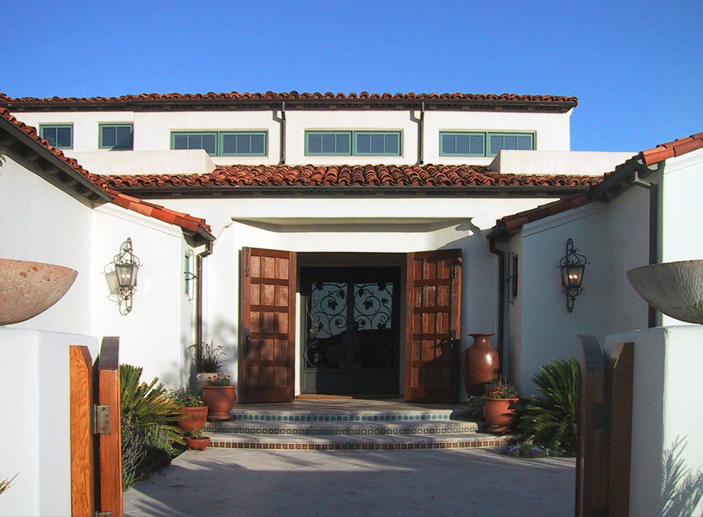 Santa Barbara Style - Mediterranean - Exterior - San Francisco - by ...