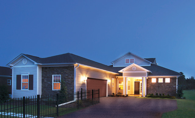 Sater Design Collection's 6546 "Zurich" Home Plan - Classique - Façade ...