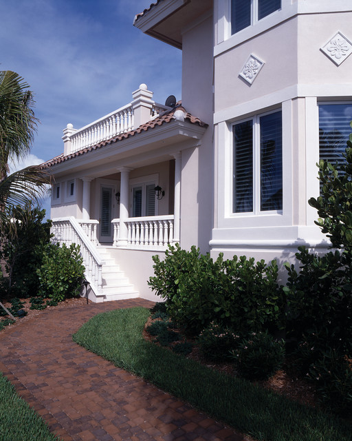 Sater Design Collection's 6921 "Milano" Home Plan - Traditional - House ...