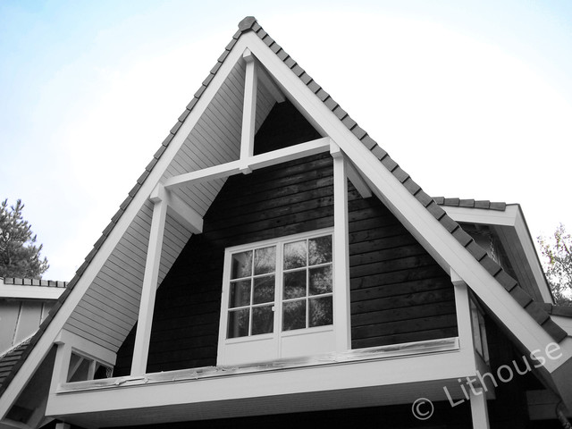 Scandinavian style timber house - Scandinavian - House Exterior ...