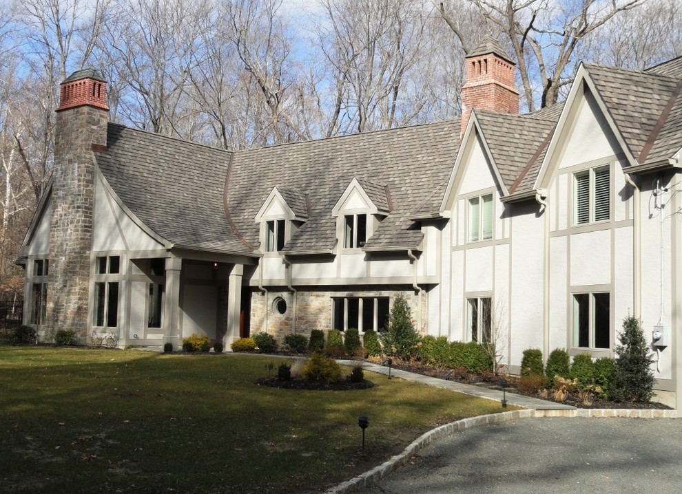 Scarsdale Tudor Evolution - Traditional - House Exterior - New York ...