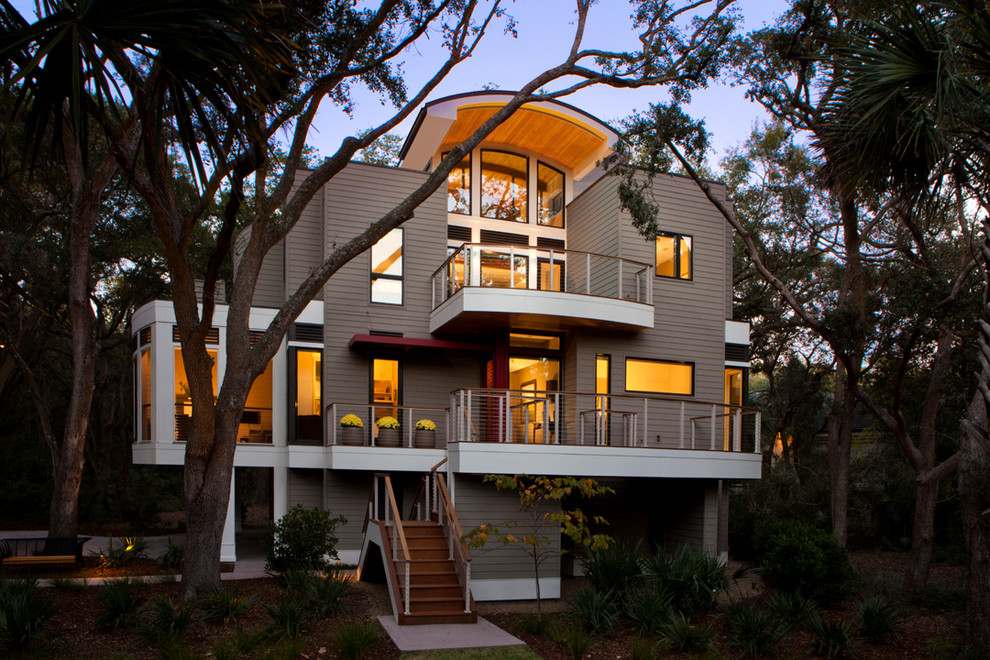 Seabrook Island Tree House - Beach Style - Exterior - Charleston - by ...