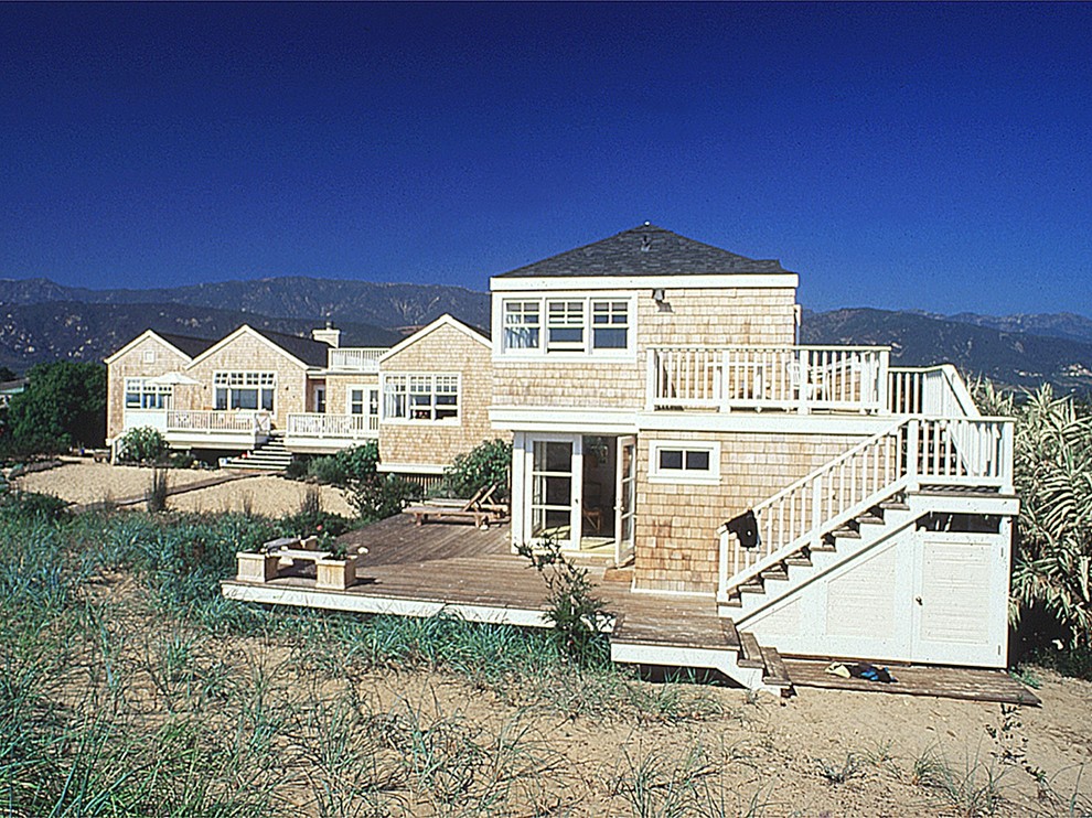 Seaman Beach House - Beach Style - Exterior - Santa Barbara - by ...
