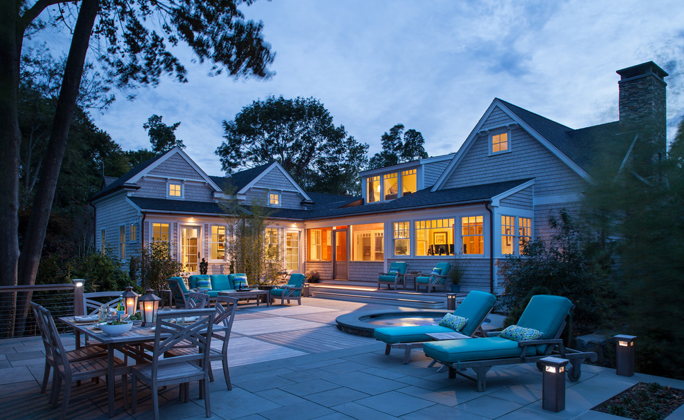 Seascape Cottage - Traditional - Exterior - Providence - by DiMauro ...