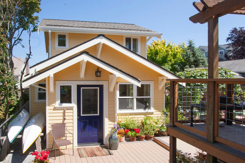 Seattle Backyard Cottage - Traditional - Exterior - Seattle - by S2 ...