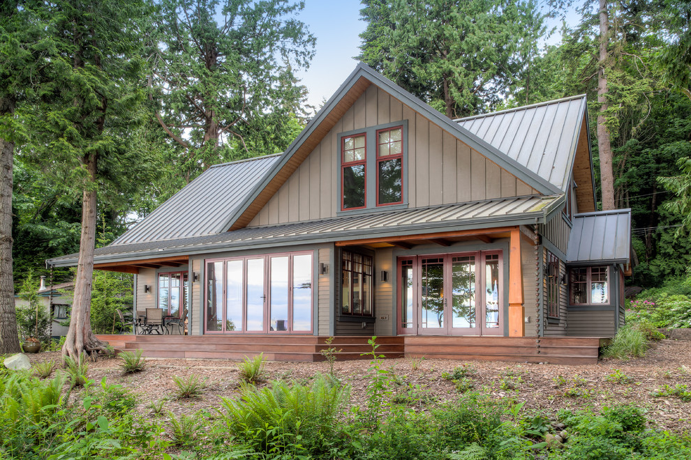 Semiahmoo Timber Frame Home - Craftsman - Exterior - Seattle - by ...
