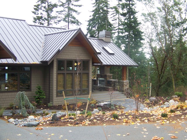 Sequim - Bell Hill Residence - Façade - Seattle - par Lindberg & Smith ...