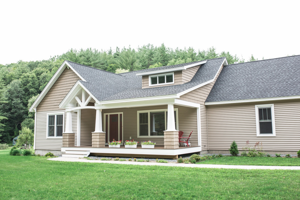Shed Dormer with triple window - American Craftsman - Häuser - Boston ...