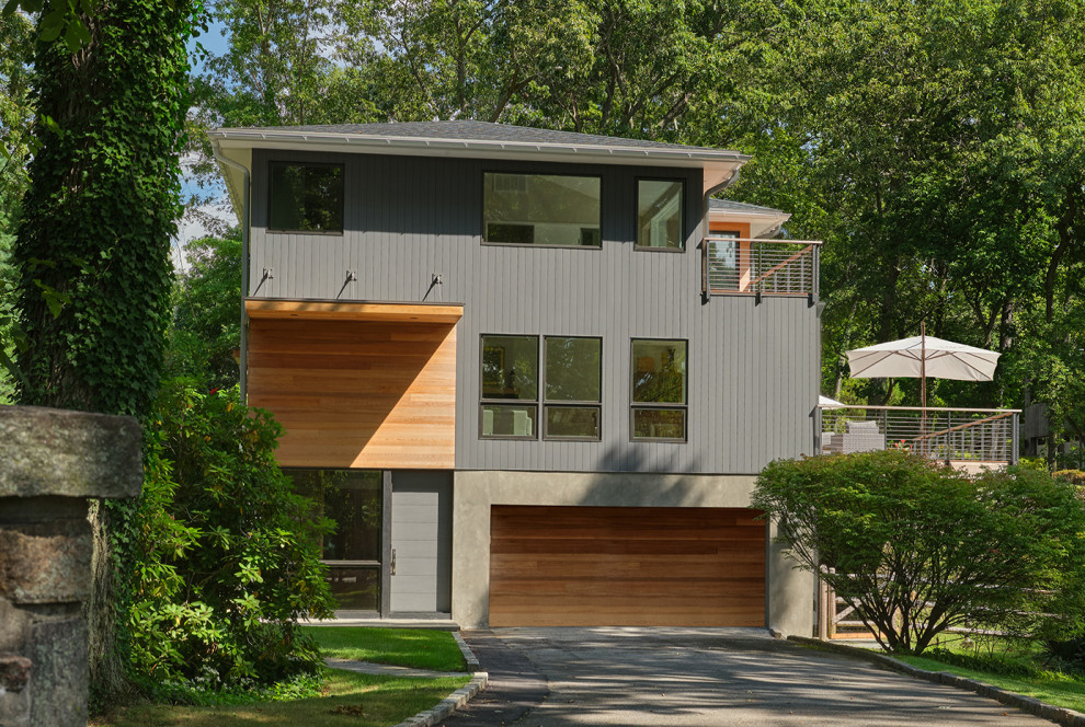 Sheldrake Lake House - Contemporary - Exterior - New York - by Stephen ...