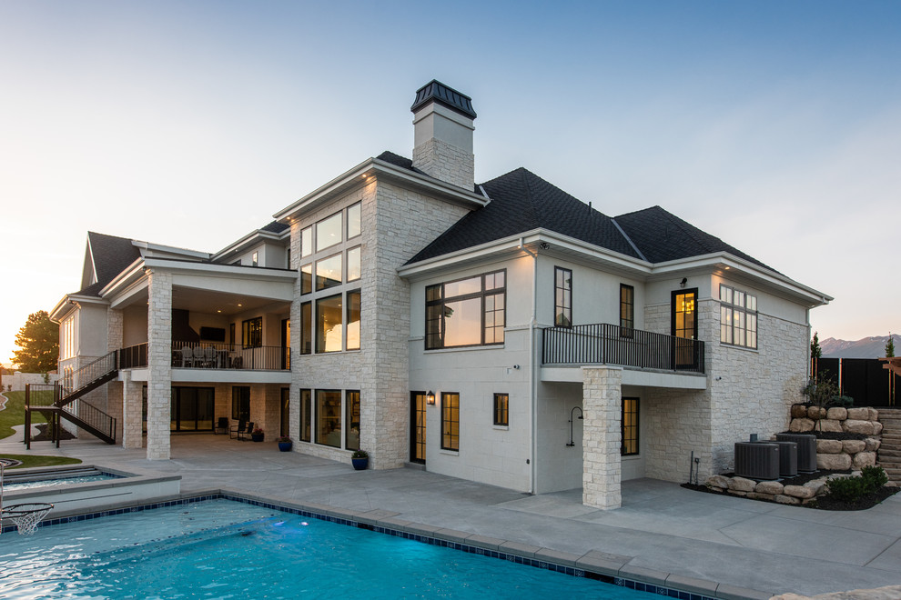 Shiloh Ridge - 2019 Parade Home - Transitional - Exterior - Salt Lake ...