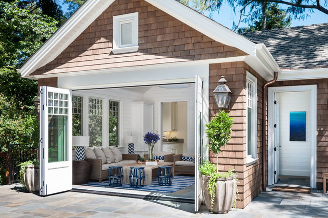 Shingle Style Pool House $6.75 Million Shingle Style Beachfront