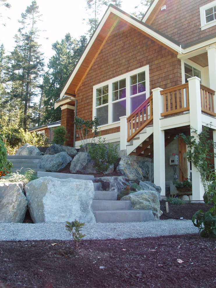 Shingle-style home - Traditional - Exterior - Seattle - by Pelletier ...