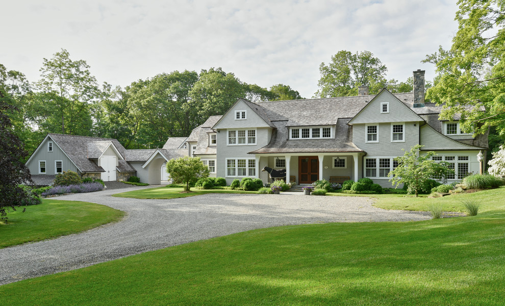Shingle Style House - Traditional - Exterior - New York - by Huestis ...