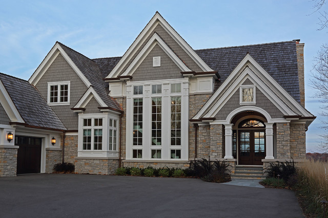 Shingle Style Lake Home Architecture