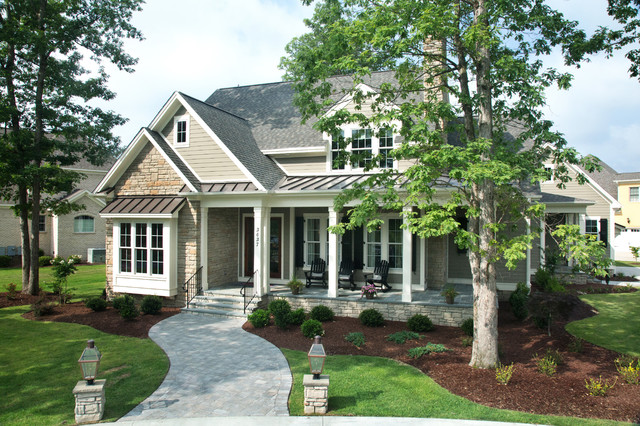 Shook Hill - Traditional - Exterior - Raleigh - by Tab Premium Built ...