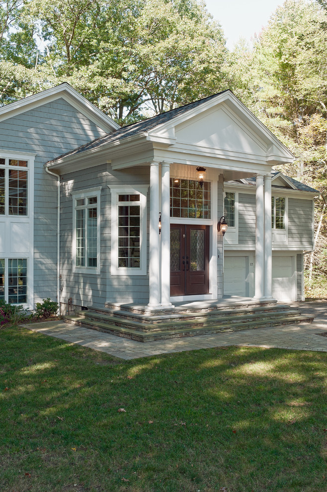 Showstopper Addition - Traditional - House Exterior - Boston - by ...