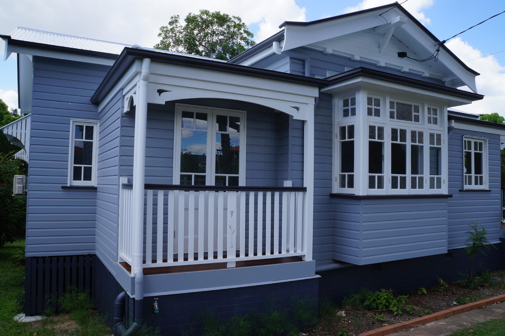 Side verandah - After - Traditional - Exterior - Brisbane - by Urban ...