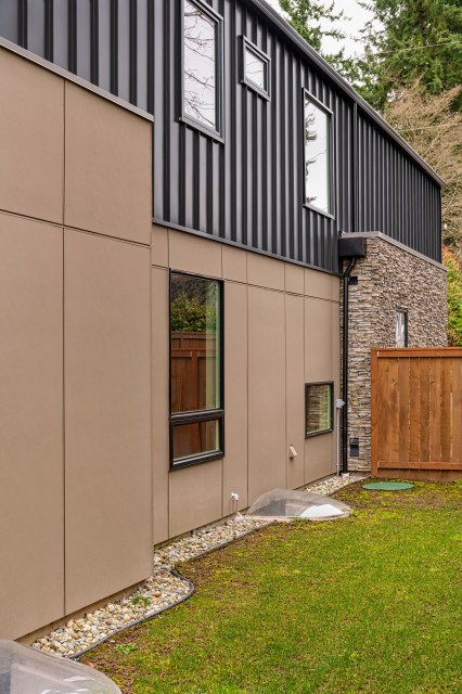 Side view custom siding panels - Contemporary - Exterior - Seattle - by ...