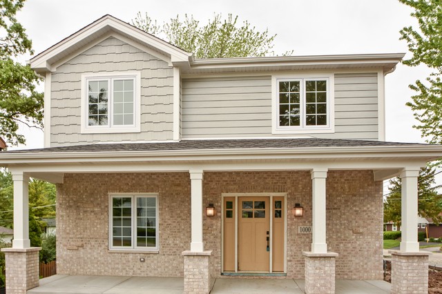 Singer - Traditional - House Exterior - Chicago - by Castletown Homes ...