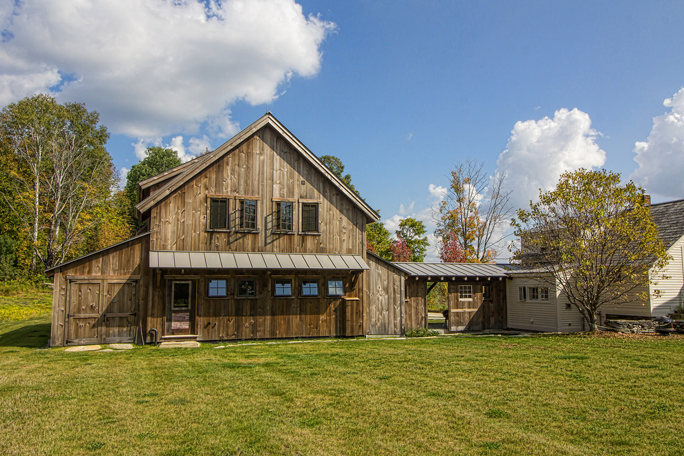 Ski Barn - Rustic - Exterior - Other - by Vermont Barns | Houzz