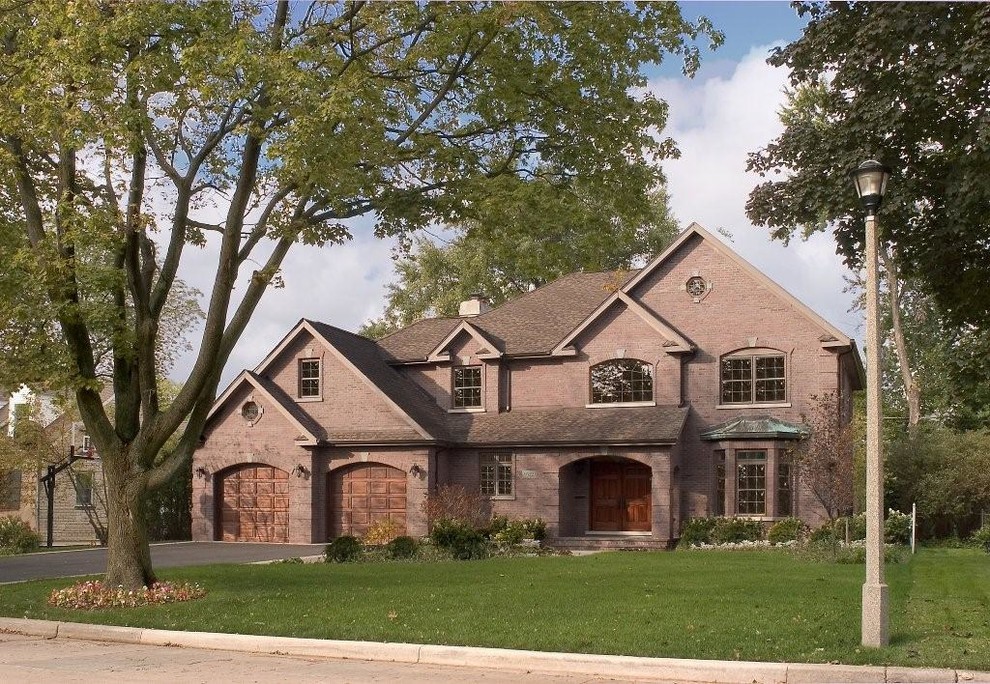 Skokie Custom Home - Traditional - Exterior - Chicago - by Macnon ...