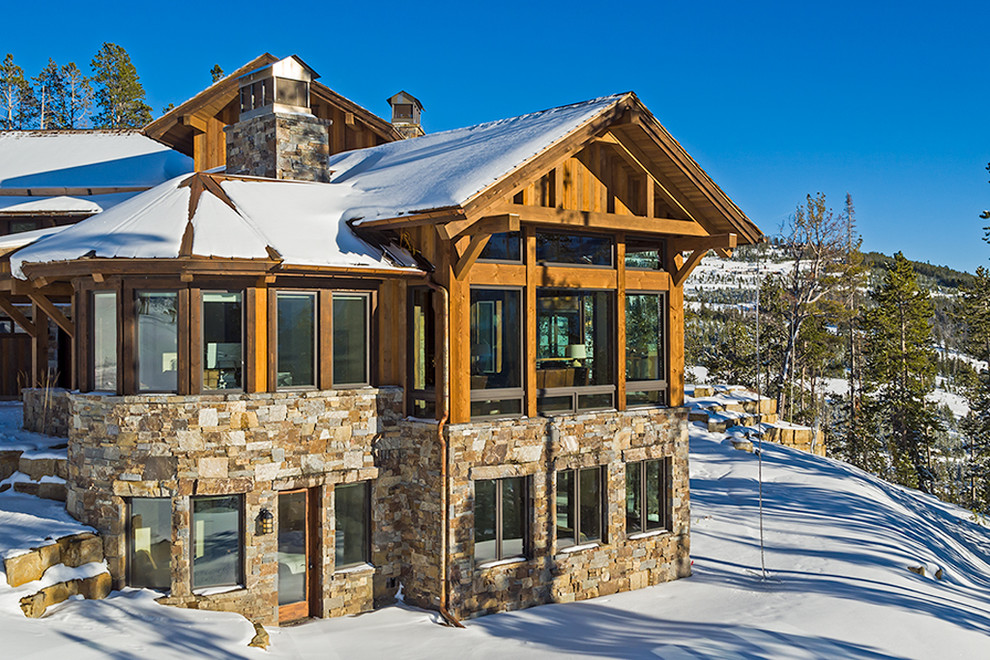 Sky Run - Rustic - Exterior - Other - by Centre Sky Architecture Ltd ...