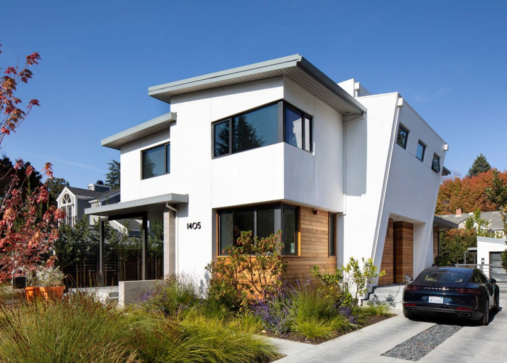 Slant House - Contemporary - Exterior - San Francisco - by square three ...