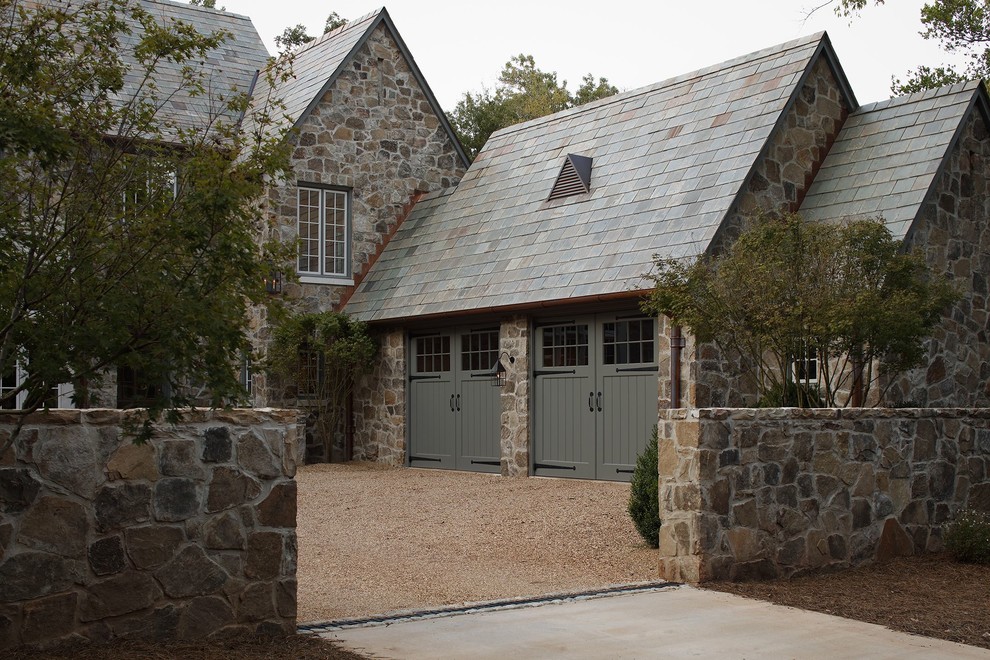 Slate Roofing by FireRock - Rustic - Exterior - Birmingham - by ...