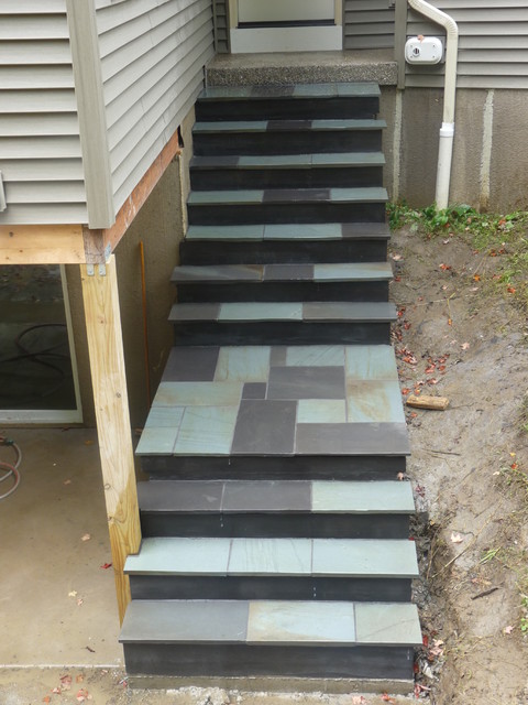 Slate Stairs - Classique - Escalier - Autres périmètres - par SQuare ...