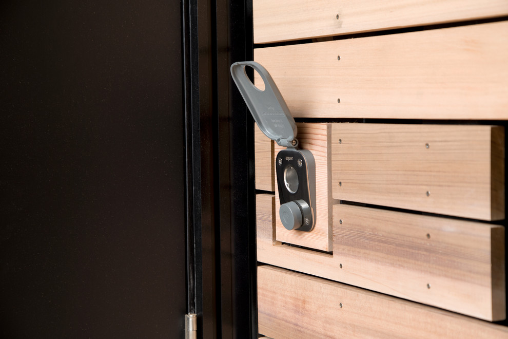 Sleek V2 Hydrant on Modern Siding - Modern - Exterior - Seattle - by ...