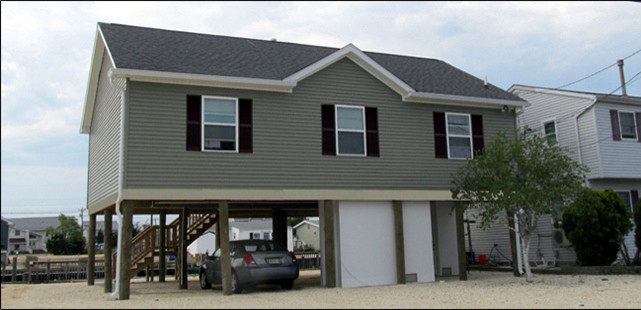 Slight Variation - Jersey Shore House on Pylons - Beach Style ...