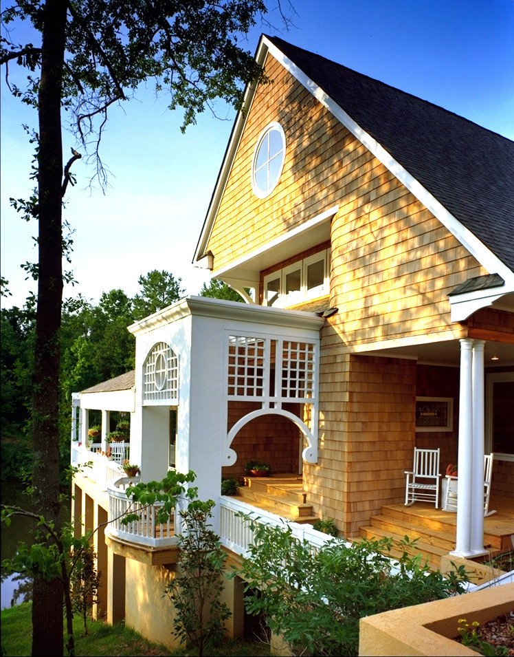 Sloop Lake House - Craftsman - Exterior - Charlotte - by Cedar Valley ...