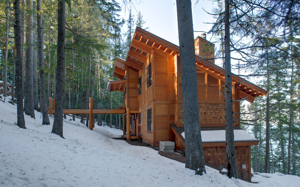 Slope Echo - Contemporary - House Exterior - Seattle - by Sayler ...