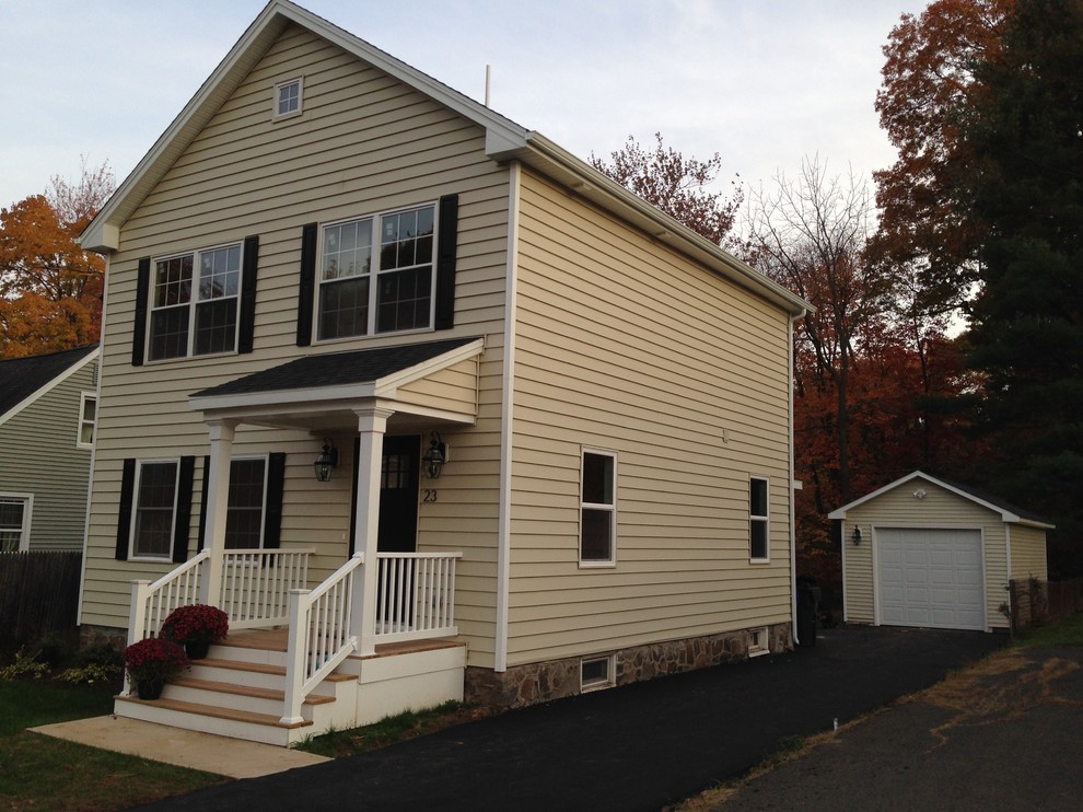 Small Simple Custom Home - Traditional - Exterior - Bridgeport - by ...
