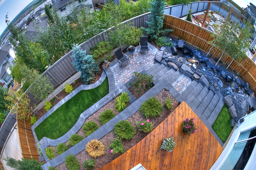 Small Yard Big Dreams - Traditional - Exterior - Calgary - by ...