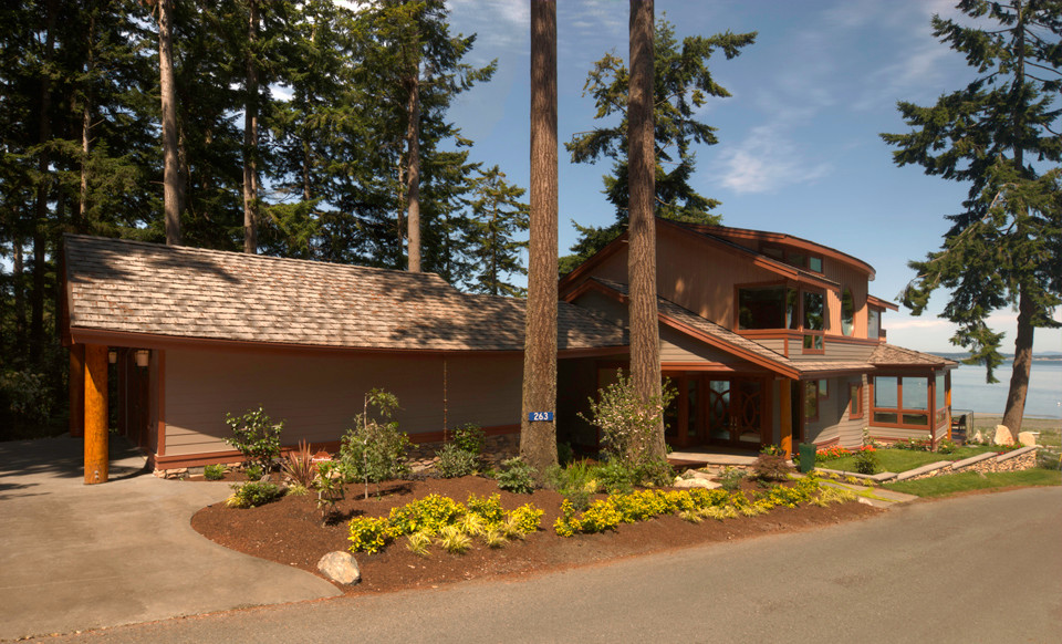 Snakelum Point Residence - Contemporary - Exterior - Seattle - by Stig ...