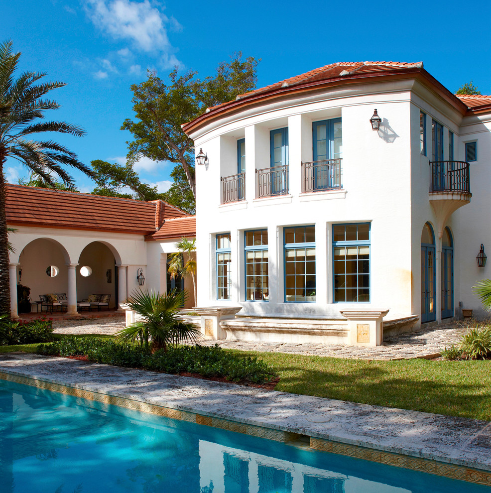 Snapper Creek Villa - Mediterranean - Exterior - Miami - by GAA ...