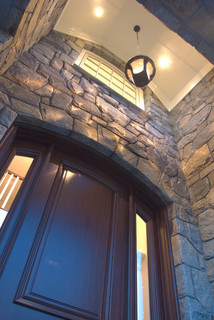 Soaring Stone Entryway - Transitional - Exterior - New York - by RCCM, INC.