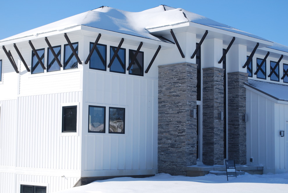 Soft Modern Exterior - Modern - Exterior - Grand Rapids - by Berghuis ...