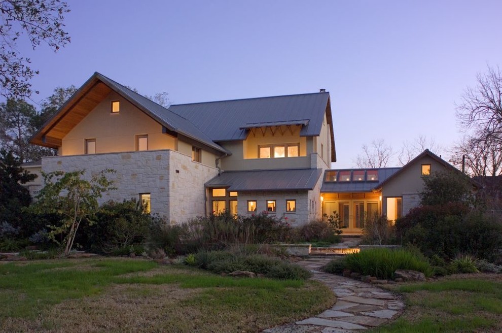 Solar Home - Traditional - Exterior - Houston - by RD Architecture, LLC ...