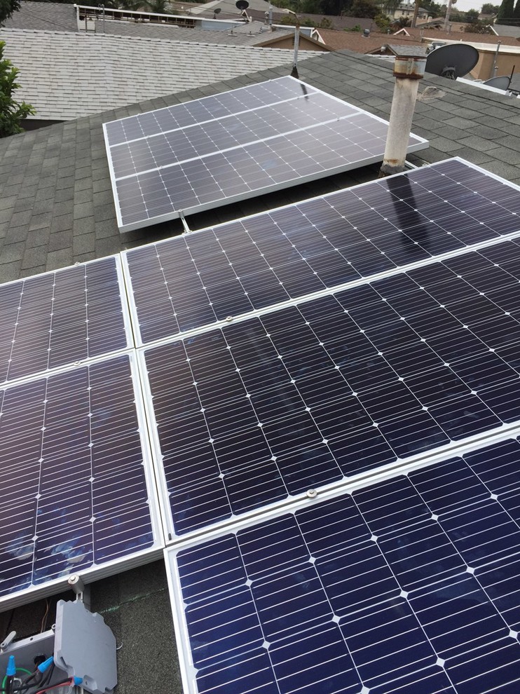 Solar installation El Monte - Traditional - Exterior - Los Angeles - by ...