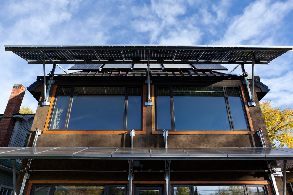 Solar Panel Awnings - Contemporary - Exterior - Edmonton - by Habitat ...