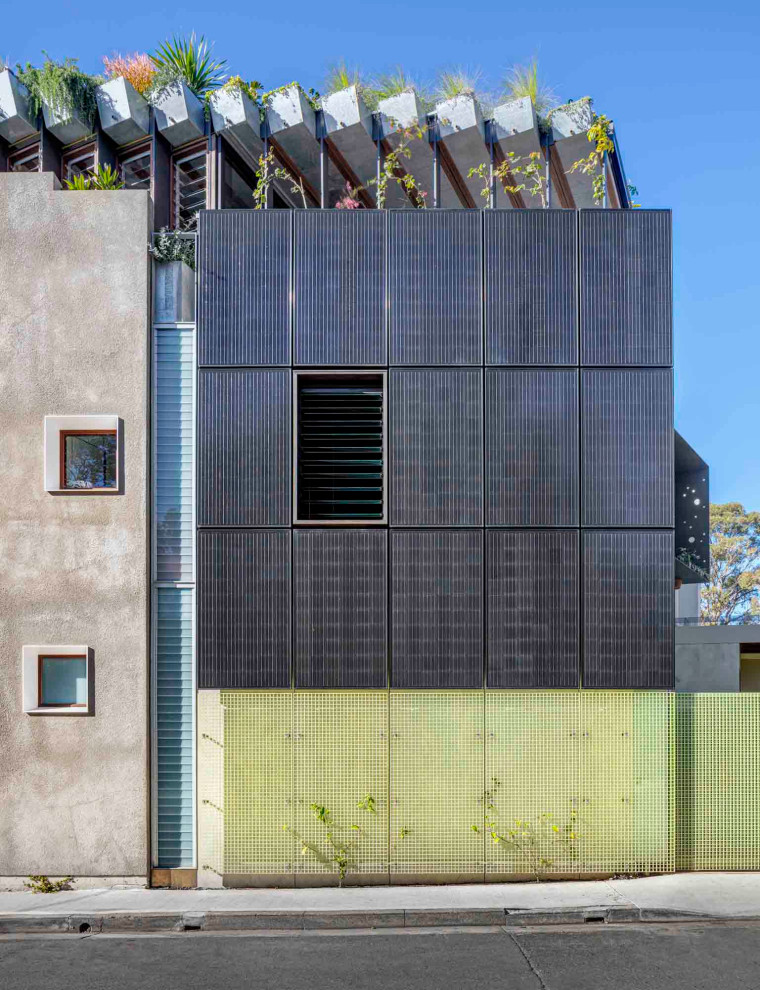SOLAR PANEL,GATE & FACADE - Exterior - Sydney - by CplusC Architects ...