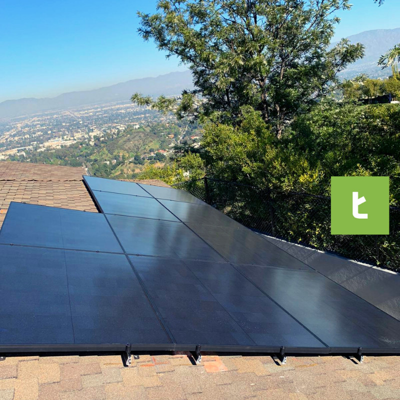 Solaria Solar Panels Installed by Treeium Energy - Exterior - Los ...