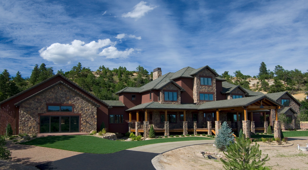 Solid Rock Custom Homes - Traditional - Exterior - Denver - by Paul Kohlman Photography | Houzz