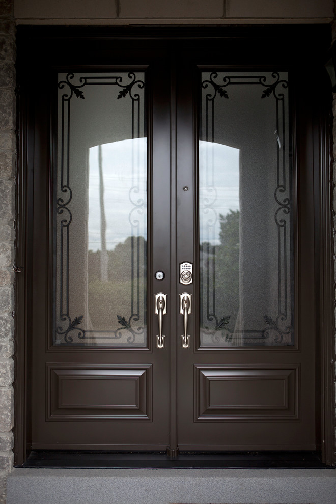 Some examples of finished projects by Lusso Glass - Traditional - House ...